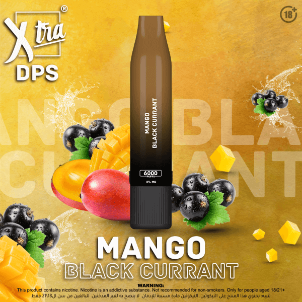 Mango Blackcurrant DPS Kit 6000 by XTRA - Vape Monkey Dubai