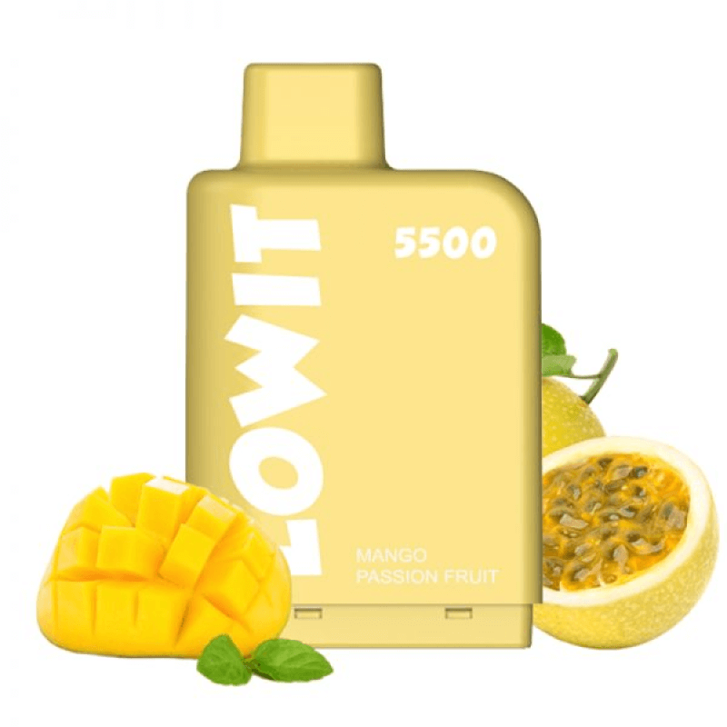 ELF BAR LOWIT 5500 Pods Mango Passion Fruit - Vape Monkey Dubai