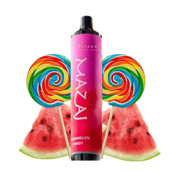 Mazaj Demon 5000 Watermelon Candy - Vape Monkey Dubai