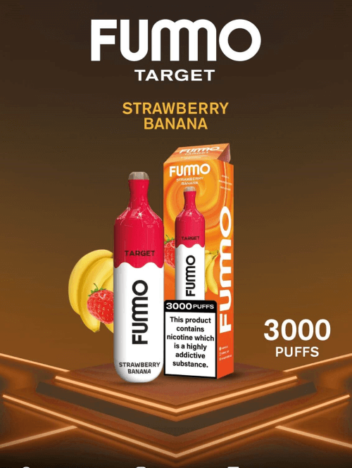 Strawberry Banana 3000 by Fumo - Vape Monkey Dubai